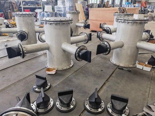 8 Inch 4 Inch Duckbill Check Valve Wastewater Discharge Flanged Epdm ...