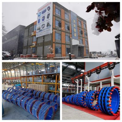 Stainless Steel Dismantling Joint With Butterfly Valve Pipe Compensator ...