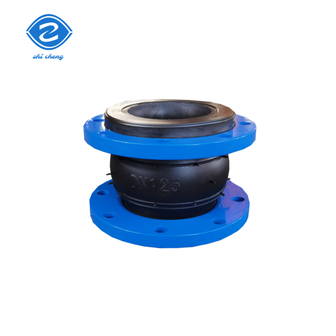 Flange DN50 Flexible Rubber Bellows For Piping Irrigation Expansion