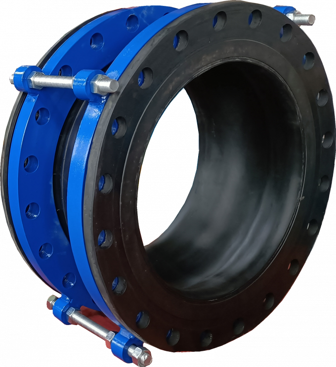 DN150 DN300 DN500 304 316l 300mm Stainless Steel Pipe Expansion Joint Flanged Rubber