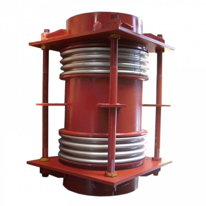 Flanged Expansion Bellows Rubber Wastewater Waste Gas Round Head ...