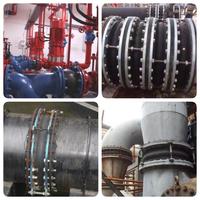 JIS EPDM Rubber Flange Single Sphere Expansion Joint Elastic DIN ...