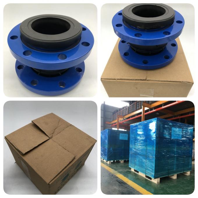 JIS EPDM Rubber Flange Single Sphere Expansion Joint Elastic DIN ...