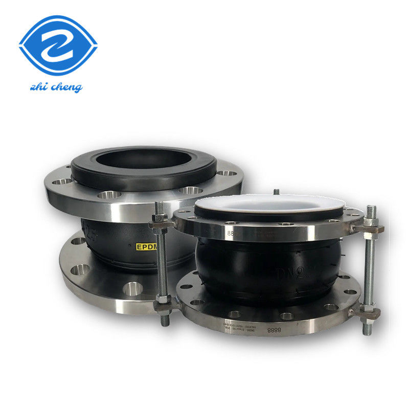 6 Flanged Rubber Expansion Joint With Rubber Flange For Water Ansi ...