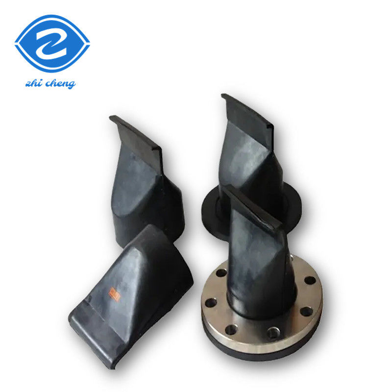1/2" EPDM Flanged Duckbill Check Valves For Sewage Seawater And ...