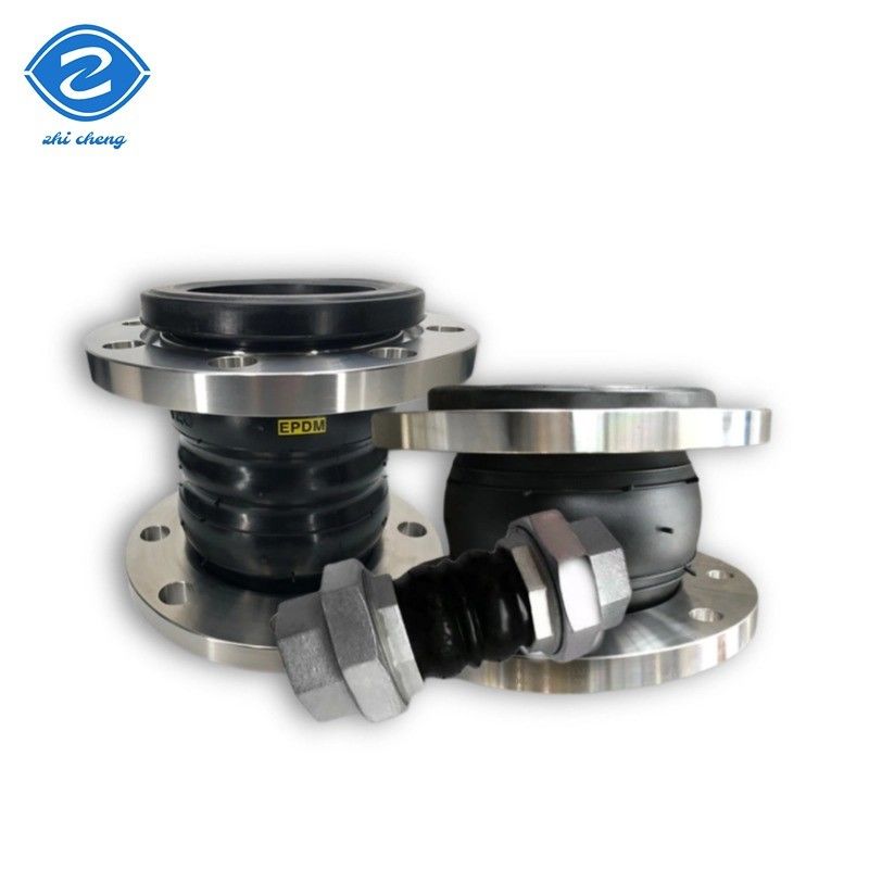 ANSI Carbon Steel Single Sphere Flanged Flexible Rubber Compensator Expansion Joint Epdm Nbr ...