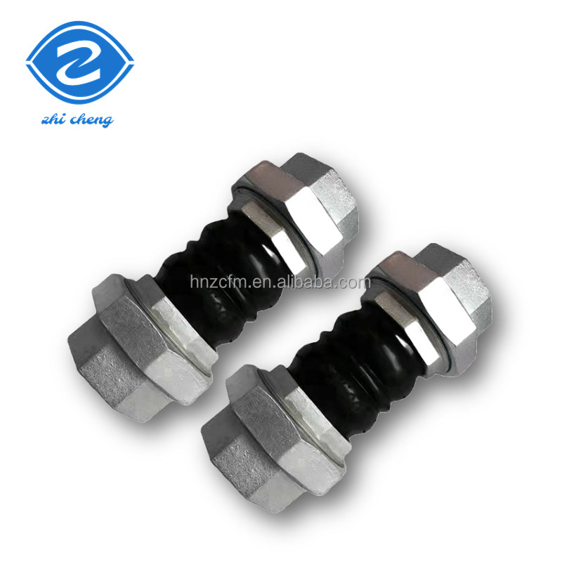 Threaded Live Joints EPDM Rubber Expansion Joints Forged Double ...