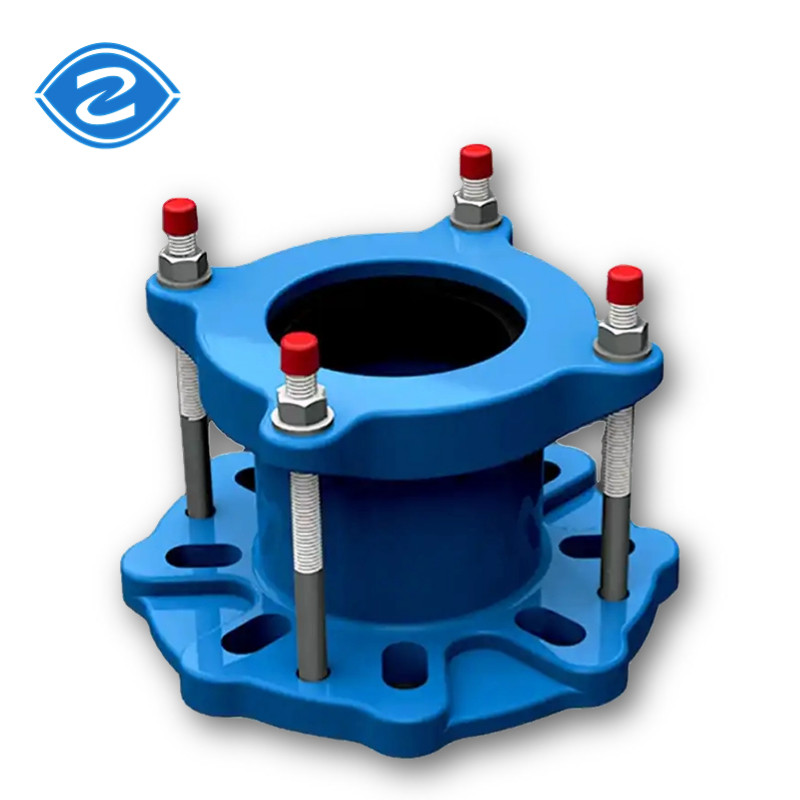 Pipe Ductile Iron Flange Adapter Coupling DN40-DN600mm Water Pipe ...