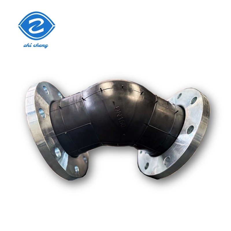 NBR Material 90 Degree Flexible Rubber Elbow Expansion Joint for High ...