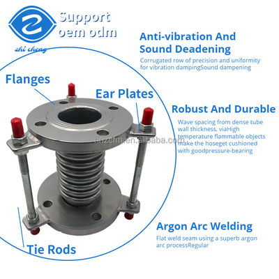 Pump And Valve Connection With Tie Rod Stainless Steel Flange Expansion ...