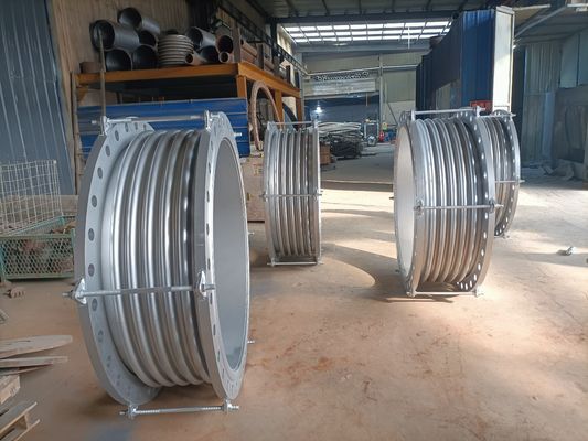 Metal Bellows Packless Expansion Joints With Carbon Steel Flange Connection