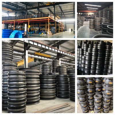 12 Inch Rubber Expansion Joint For Pipe Din Pn16 Dn100 Dn200 Carbon ...