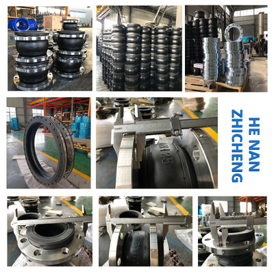 Round Head Code EPDM Rubber Material Flexible Dn150 Flange Connection ...