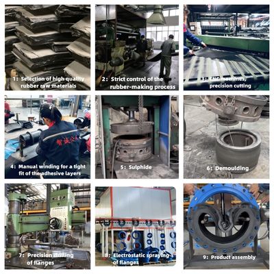 U PVC Flange Connection Pvc Pipe Route Special Rubber Expansion Joint ...