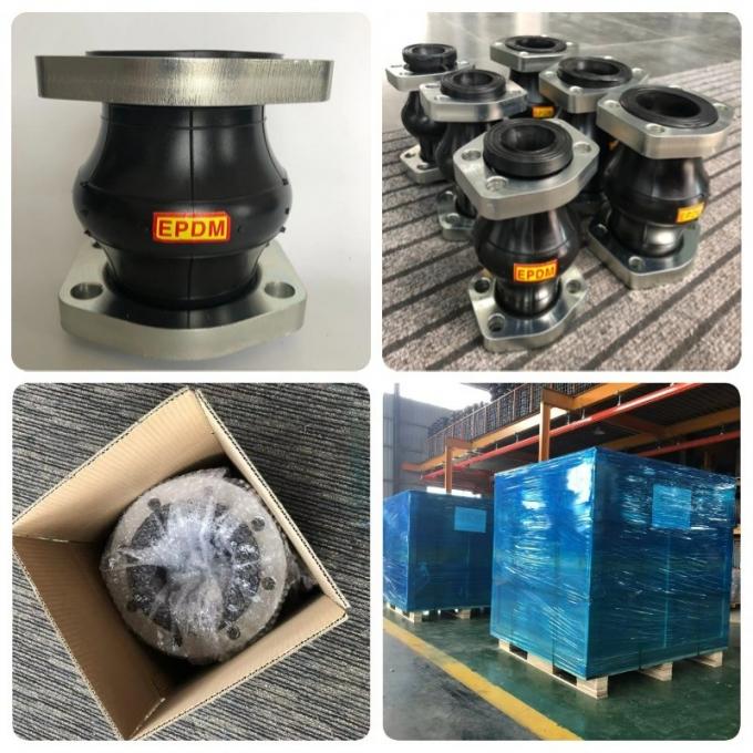 Diamond Flange Rubber Expansion Joint Pipe Fittings Compensator DN450 ...